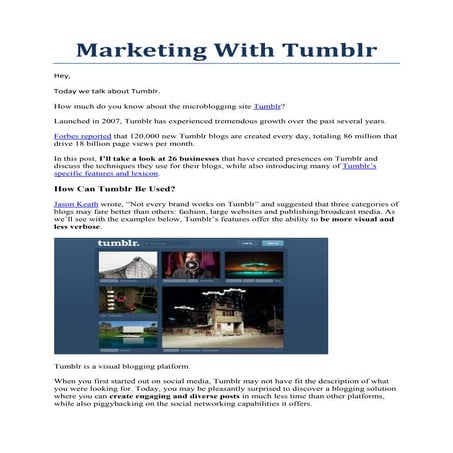 Beautiful Tumblr Themes | PDF