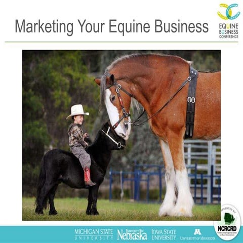 Marketing Your Equine Business | PPTX