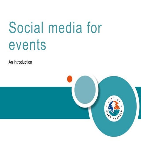 Marketing your events with social media | PPT