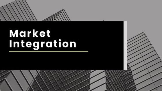 What is Market Integration and Its Types | PDF