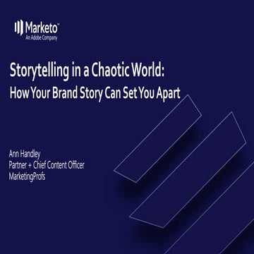 Storytelling in a Chaotic World: How Your Brand Story Can Set You Apart ...