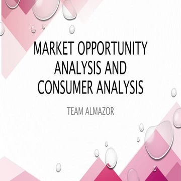 Analyzing market needs | PPTX
