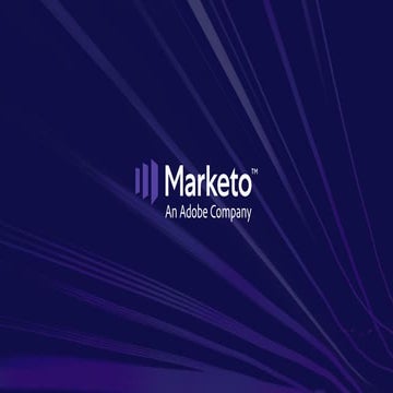 Marketo User Group Leader Bevy Guide | PPT