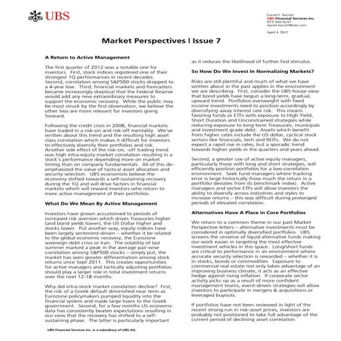 Market Perspectives Issue 7 | PDF