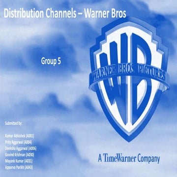 Distribution Channels of Warner Bros. | PPTX