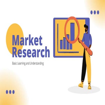 Market Research - Basic Learning and Understanding | PDF