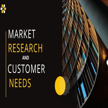 MARKET RESEARCH AND CUSTOMER NEEDS- Entrepreneurship Course of TLE | PPTX