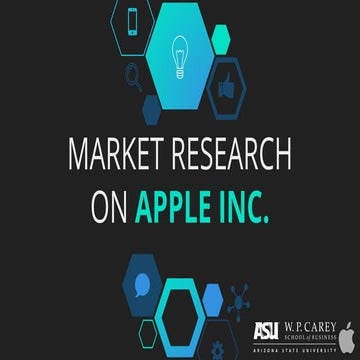 Market Research on Apple | PDF