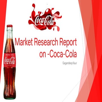 Market Research Report on -Coca-Cola.pdf