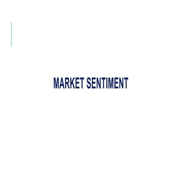 What is Market Sentiment? | PPTX
