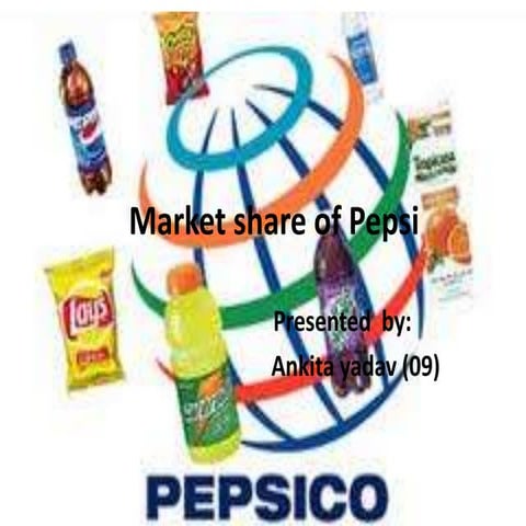 Market share of pepsi | PPTX