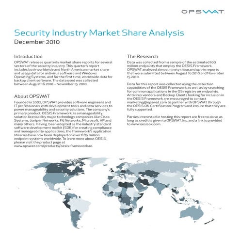 Market Share Report December2010 | PDF