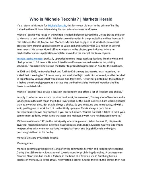 MICHELE TECCHIA BIOGRAPHY.pdf