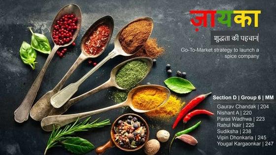 PROPOSAL FOR NEW SPICE BUSINESS ( BUSSINESS PLAN).pdf | Commodities ...