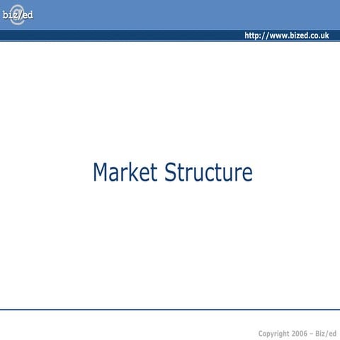 Marketstructure (1) | PPT