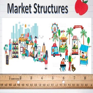MARKET STRUCTURES in applied economics pptx | PPTX