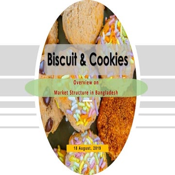 Market study of Biscuit industry in Bangladesh | PDF