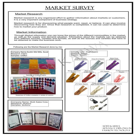 Market survey | PDF