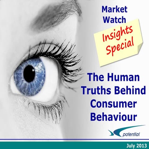 The Human Truths Behind Consumer Behaviour | PPT