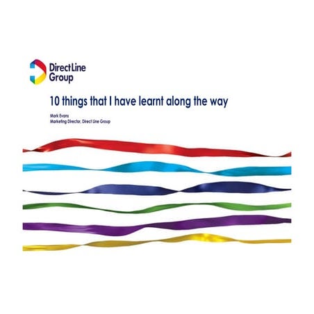 Things I've learnt along the way | PDF