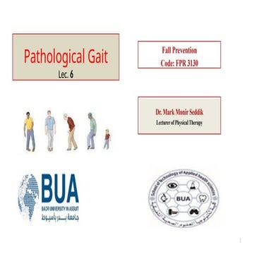 Pathological gait | PPTX
