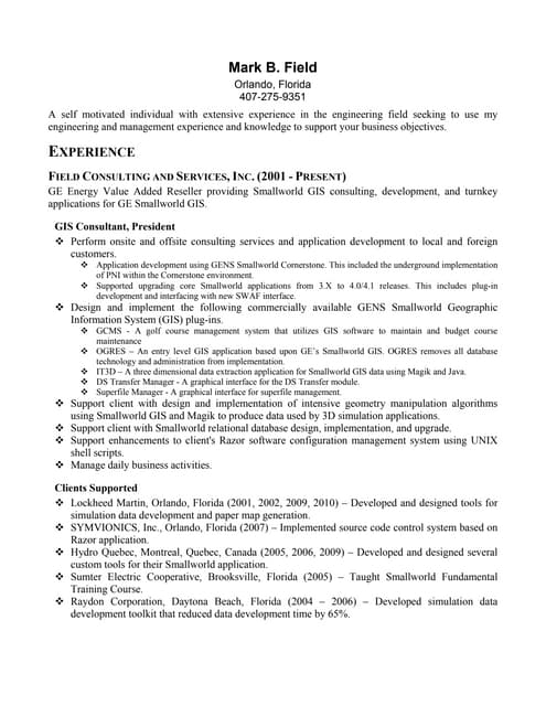 John Mitchell resume | PDF