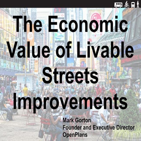 Livable Streets - Mark Gorton | PDF