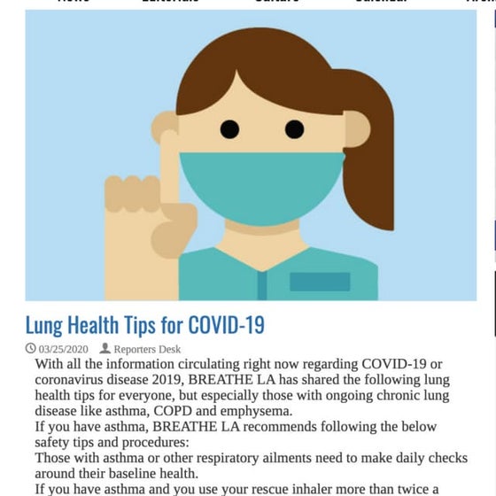 Follow this tips to keep lungs healthy | PDF