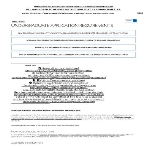 UNDERGRADUATE APPLICATION REQUIREMENTS | PDF | College Planning ...