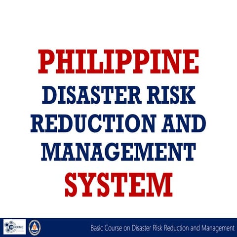 BARANGAY DISASTER RISK REDUCTION AND MANAGEMENT PLAN TEMPLATE | PPTX