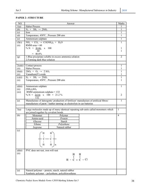 Chemistry form 4 topical Question 3 | DOC
