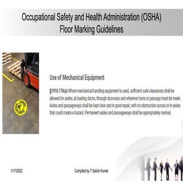 Osha Floor Marking Standards Graphic Products Guide Streamlines