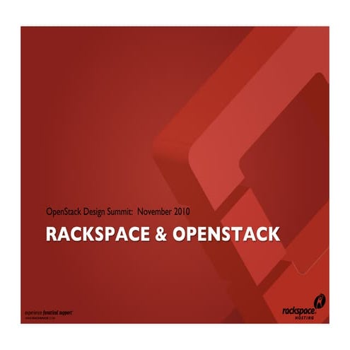 Mark Interrante OpenStack Design Summit | PDF