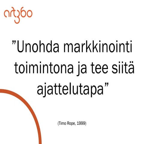 Markkinoinnin perusteet kuvataiteilijoille | PPT