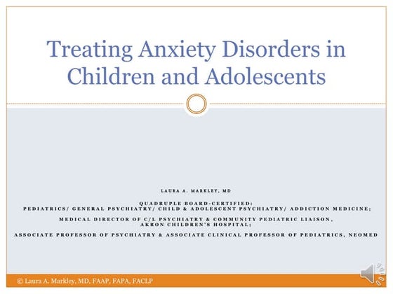 Panic disorder among children and adolescents | PPT
