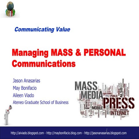 COSLA Ch 18 - Managing Mass Communications - Advertising, Sales ...