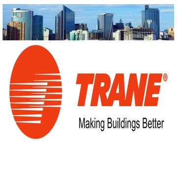 TRANE TECHNOLOGIES [Value, Segments, and Positioning | PPTX