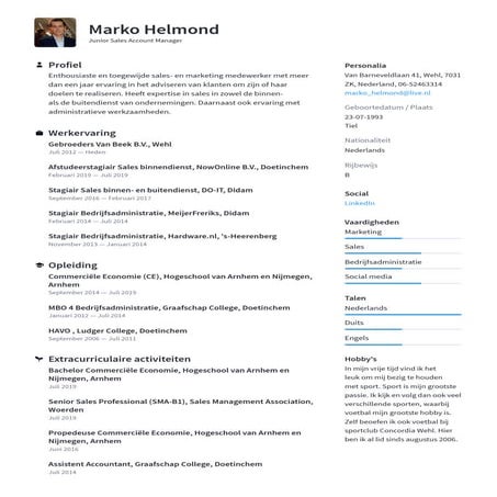 Marko helmond cv | PDF