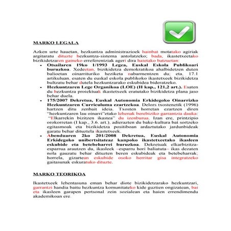 Marko legala zuzenketa | DOC