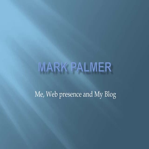 Mark Palmer | PPTX