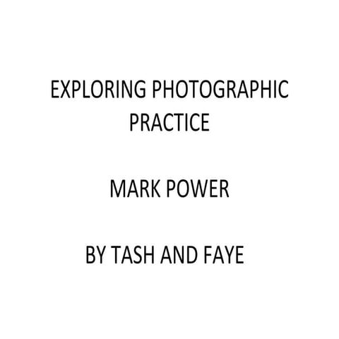 Mark power | PPT