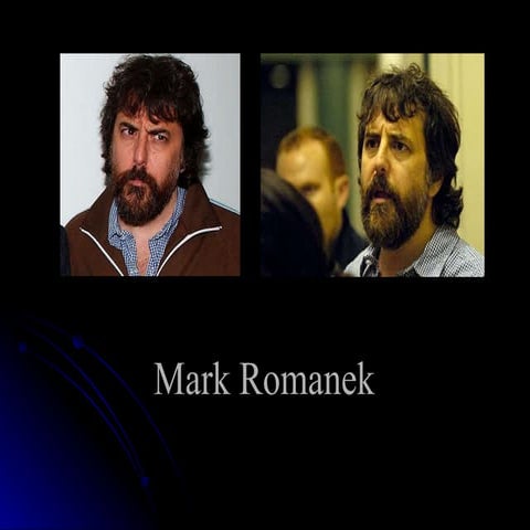 Mark romanek | PPT | Music | Entertainment