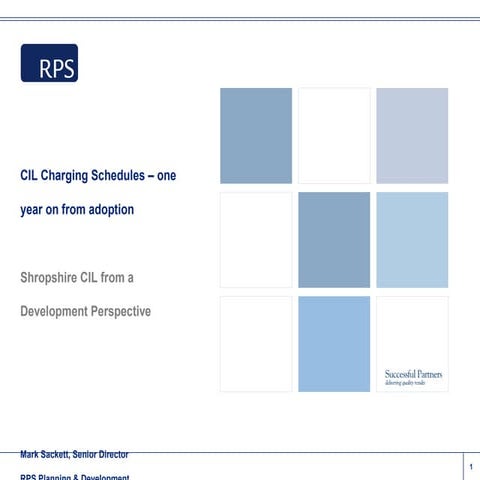CIL Charging Schedules- Mark Sackett, RTPI West Midlands CPD | PPT