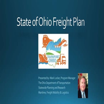 State of Ohio Freight Plan | PPT