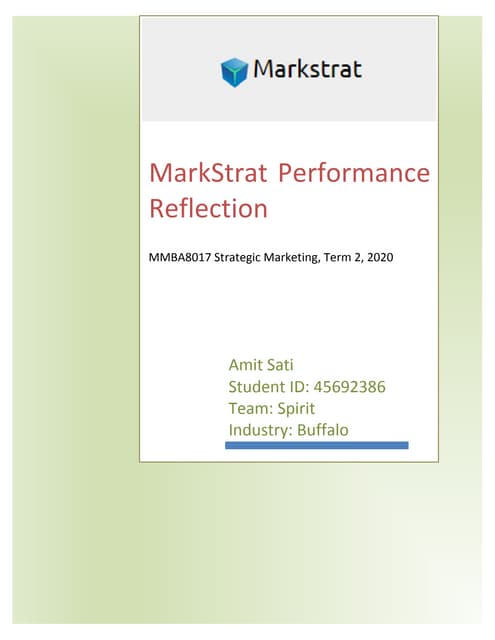 Markstrat ppt | PPTX | Business | Business and Finance