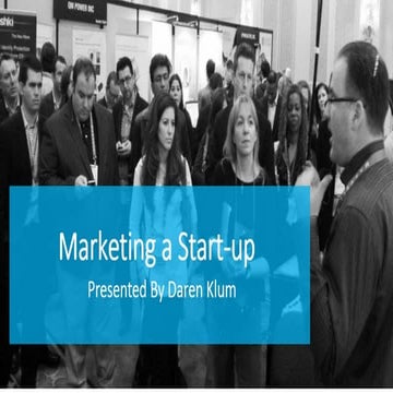 Marketing a Start-up | PDF