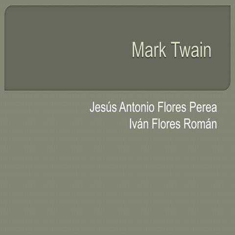 Mark twain.2 | PPT