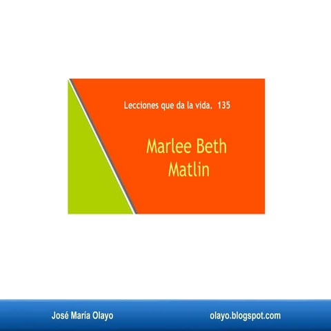 Marlee Beth Matlin. Discapacidad auditiva.pdf