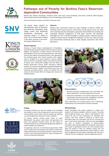 Power of partnership conference: Poster: Energy gardens for small-scale ...