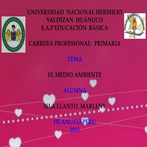 EL MEDIO AMBIENTE MARLENY | PPTX